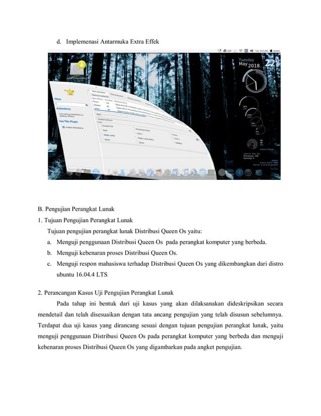 Pembuatan distro linux untuk pengembangan konsep desain grafis dalam proses pengenalan operating ...