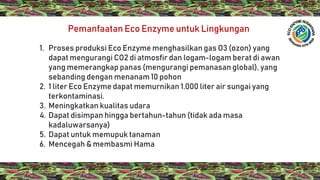 Pengertian Eco Enzyme, Manfaat, dan Cara Membuatnya | PPT