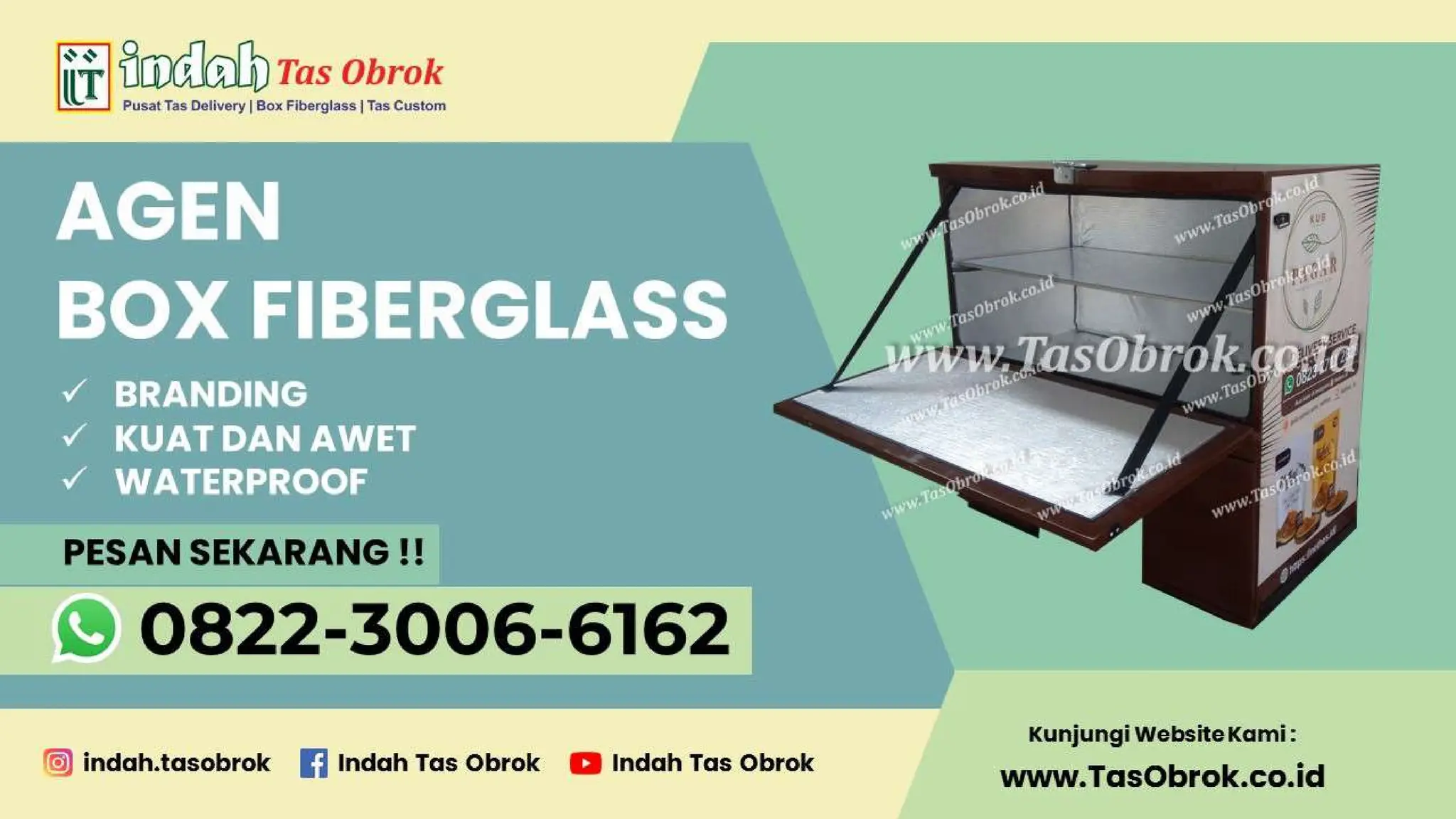 WA/TELP : 0822-3006-6162, Pembuatan Fiberglass Cooler Box, Pembuatan ...