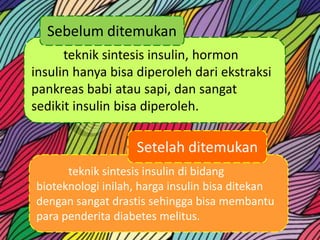 Pembuatan insulin | PPTX