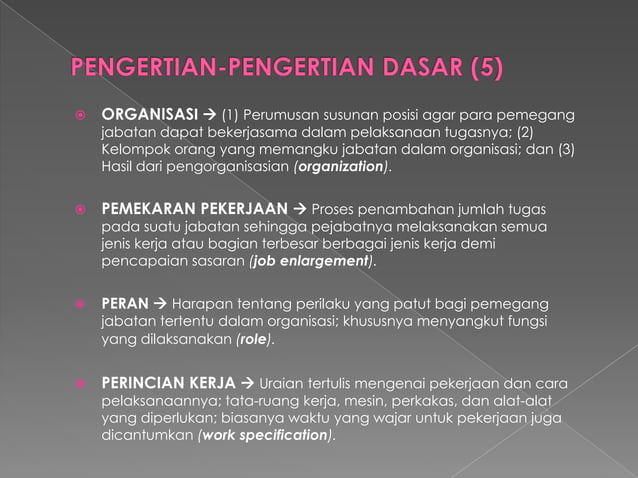 PANDUAN Membuat Jobdesc | PDF