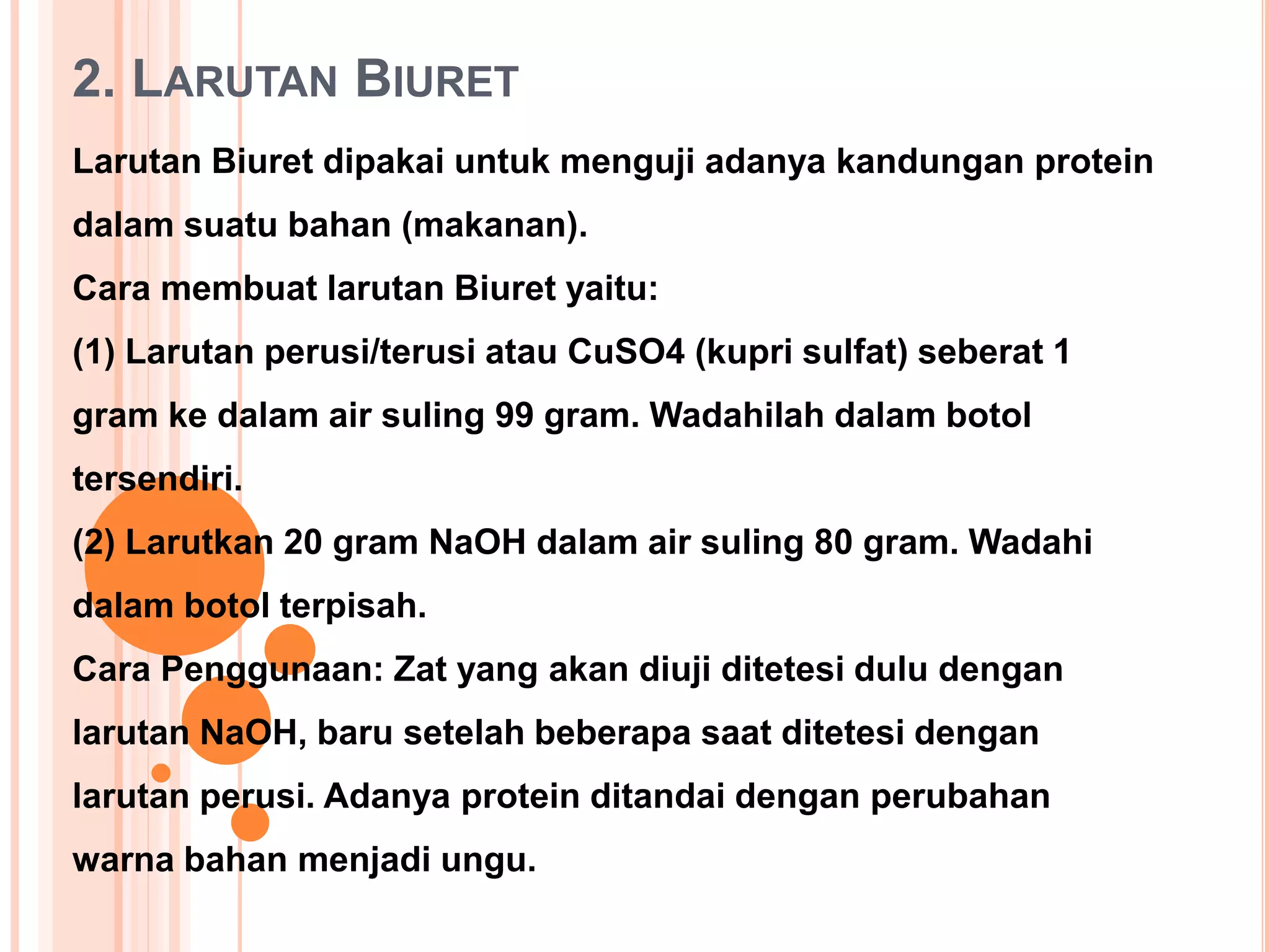 Pembuatan larutan | PPT
