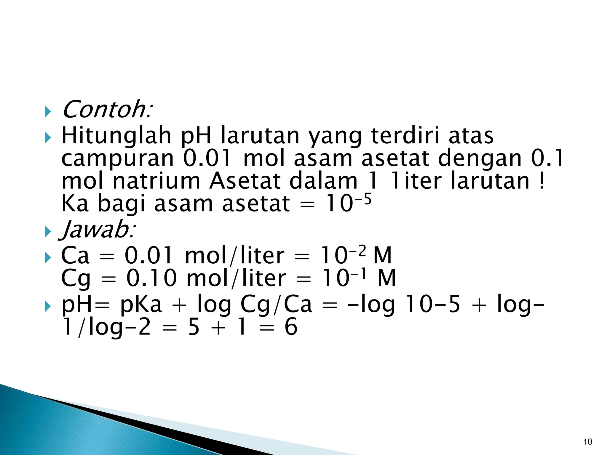 Pembuatan_Larutan_buffer kimia farmasi analisis | PPT