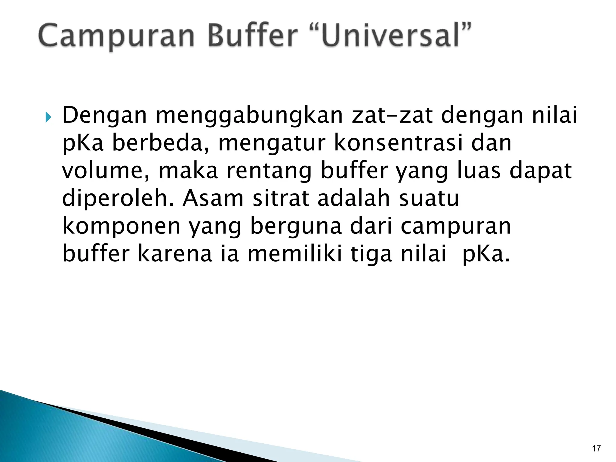 Pembuatan_Larutan_buffer kimia farmasi analisis | PPT