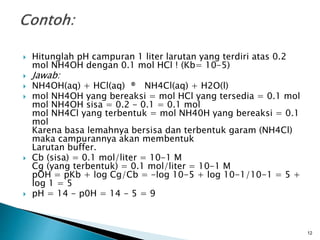 Pembuatan_Larutan_buffer kimia farmasi analisis | PPT