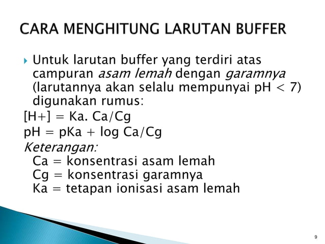 Pembuatan_Larutan_buffer kimia farmasi analisis | PPT