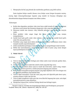 Pembuatan media audio visual | PDF