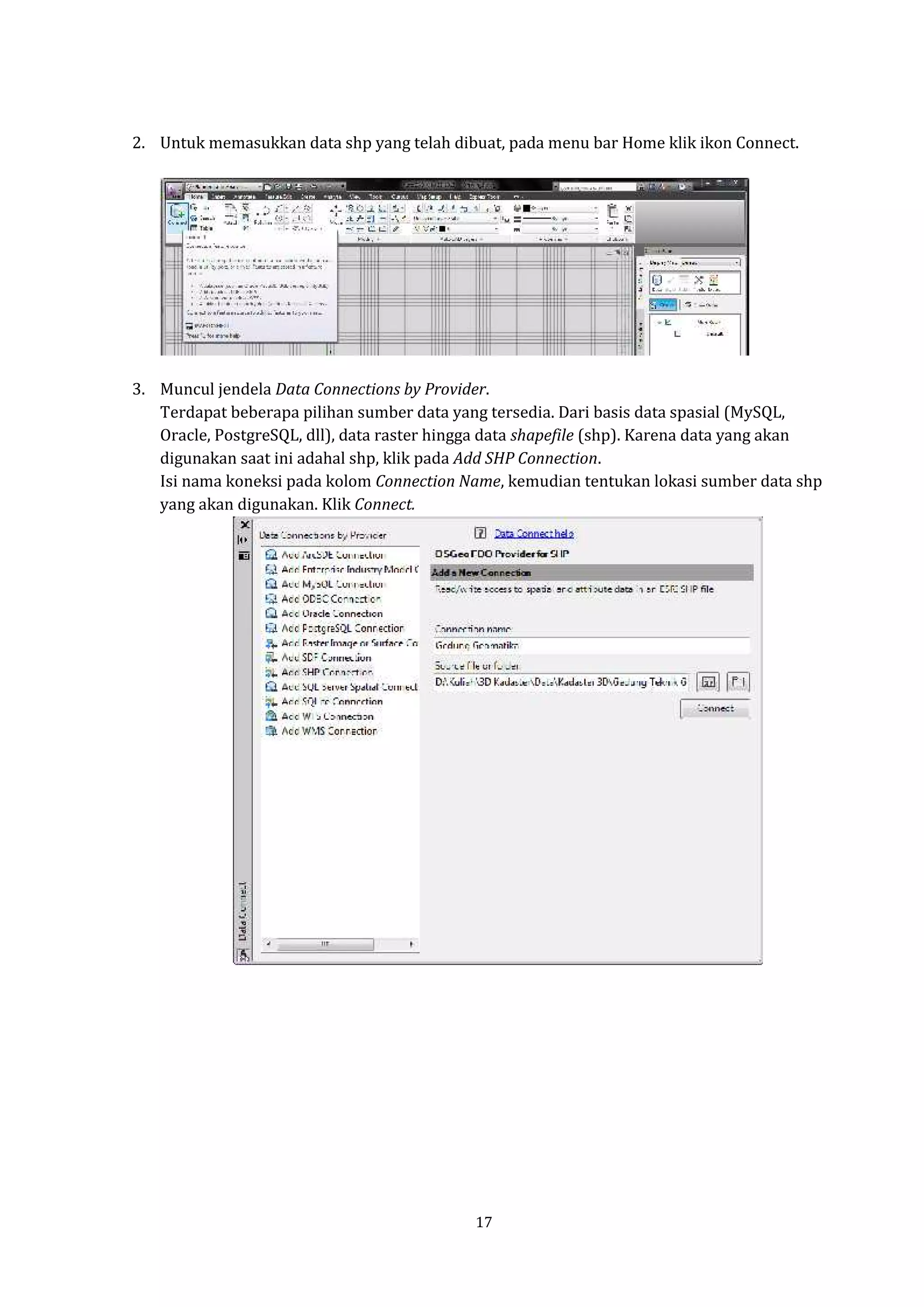 Pembuatan model 3 dimensi dan basis data spasial gedung teknik ...
