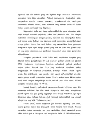 Pembuatan nano partikel kitosan dengan keong mas | PDF