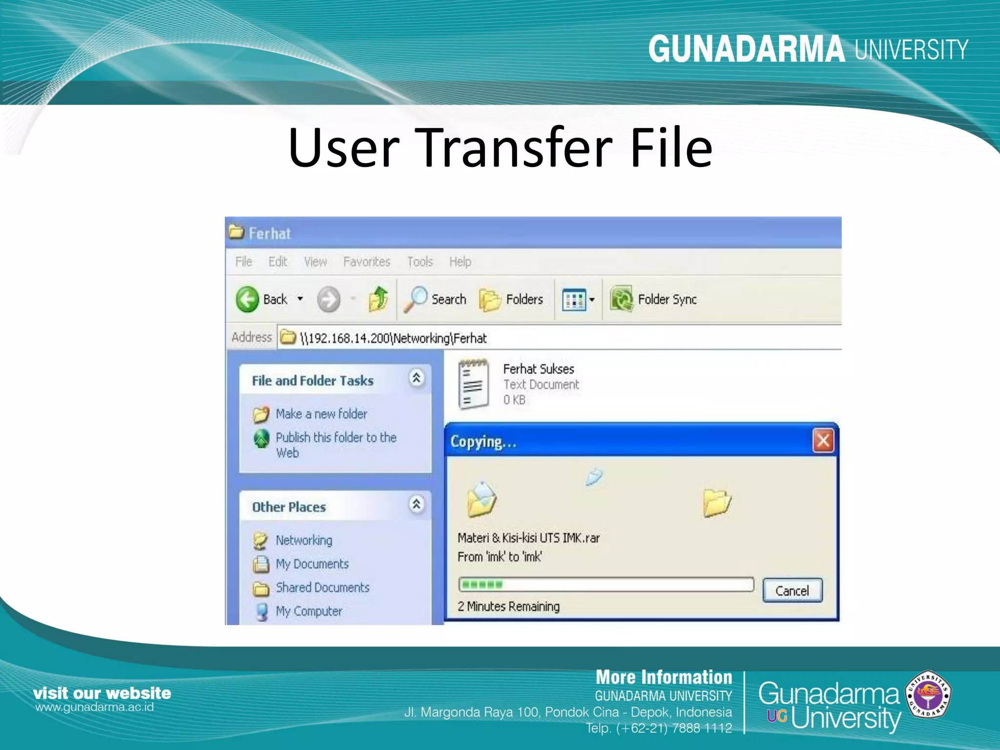 Pembuatan network attached storage dengan sistem operasi freeNAS | PDF
