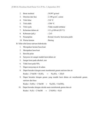 Pembuatan pulp dari tandan kosong kelapa sawit | PDF