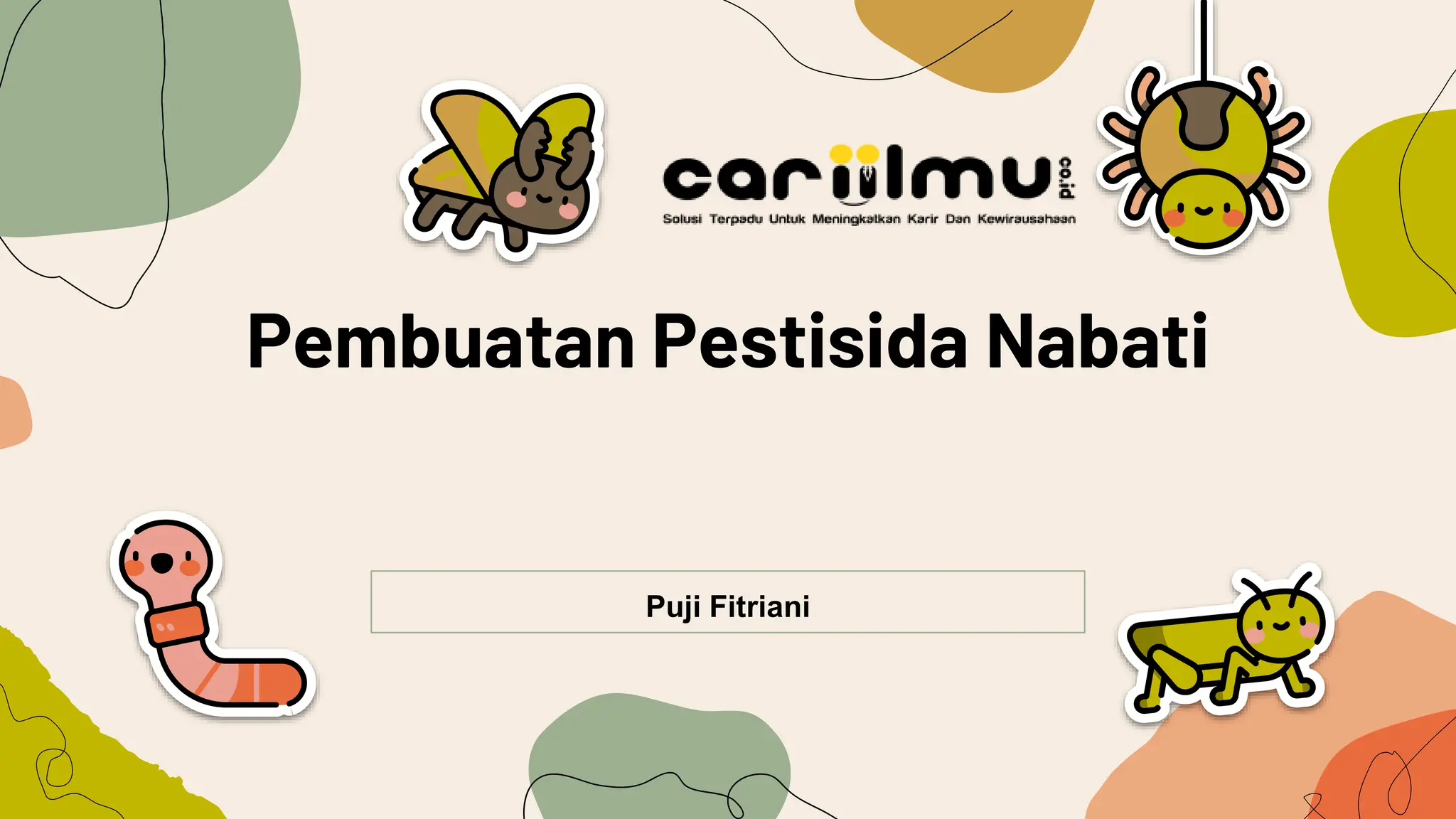 Pembuatan Pupuk Pestisida Nabati Puji Fitriani | PPT