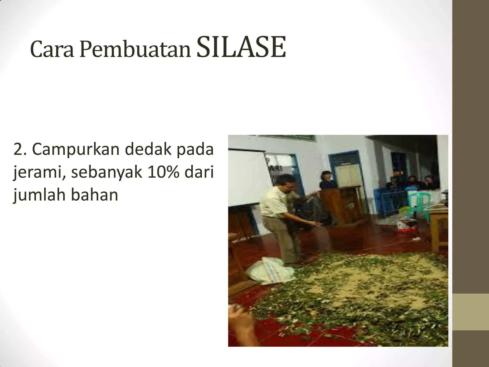Pembuatan silase | PDF