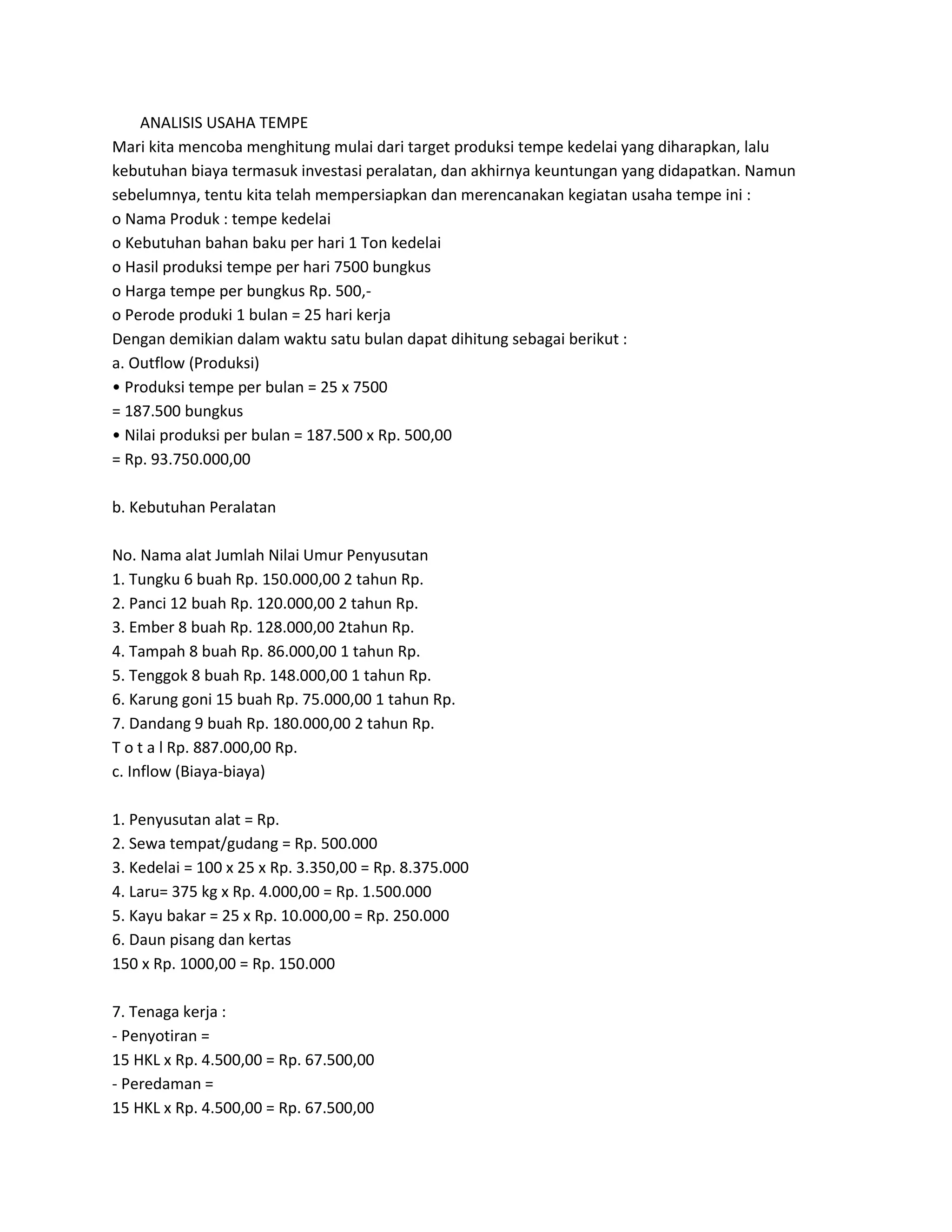 Pembuatan Tahu dan Tempe | PDF