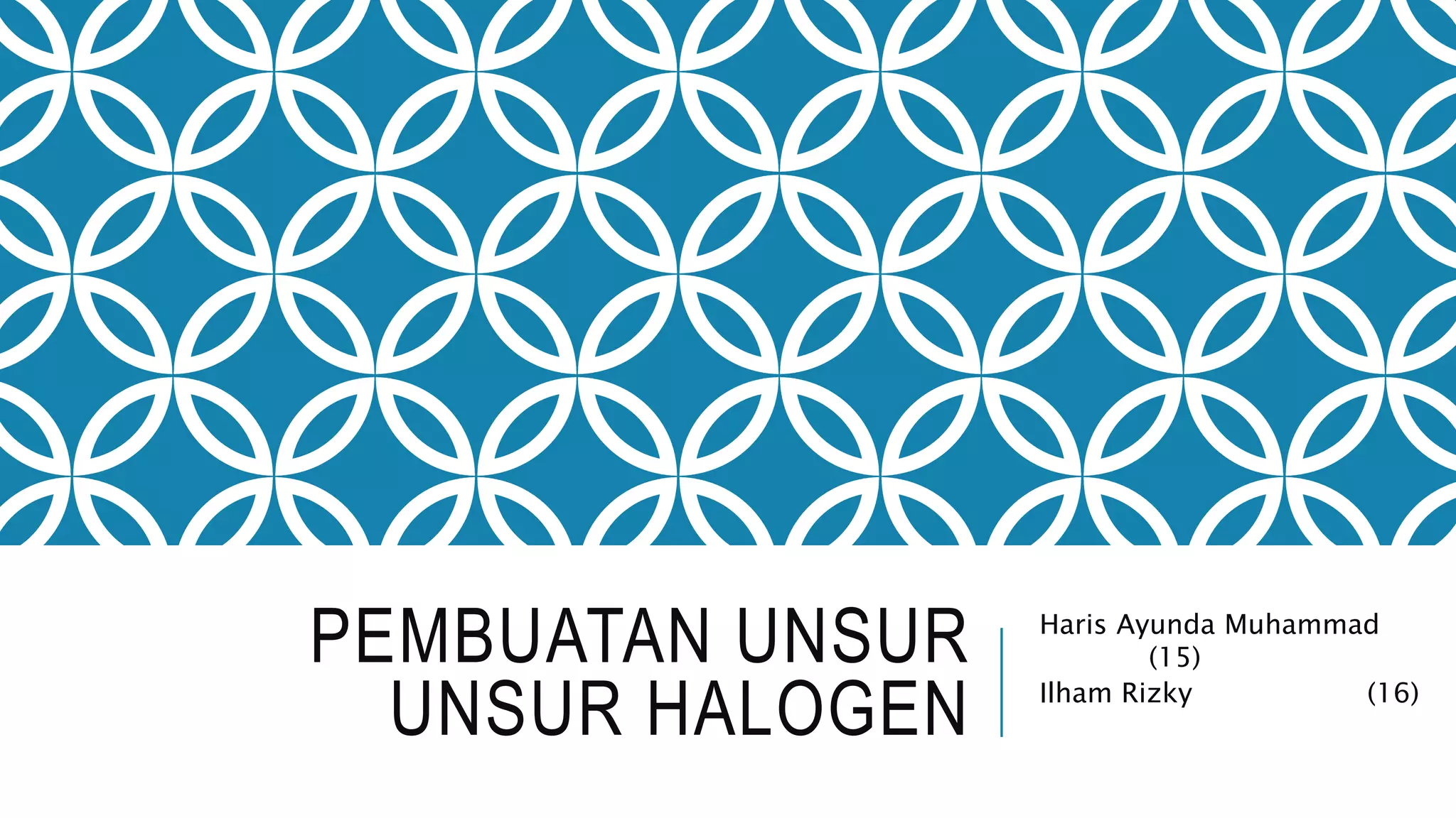 Pembuatan unsur unsur halogen.pptx