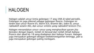 Pembuatan unsur unsur halogen.pptx