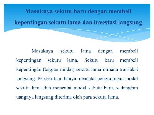 Pembubaran persekutuan | PPTX