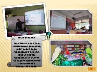 Pembudayaan ict di sekolah | PPTX