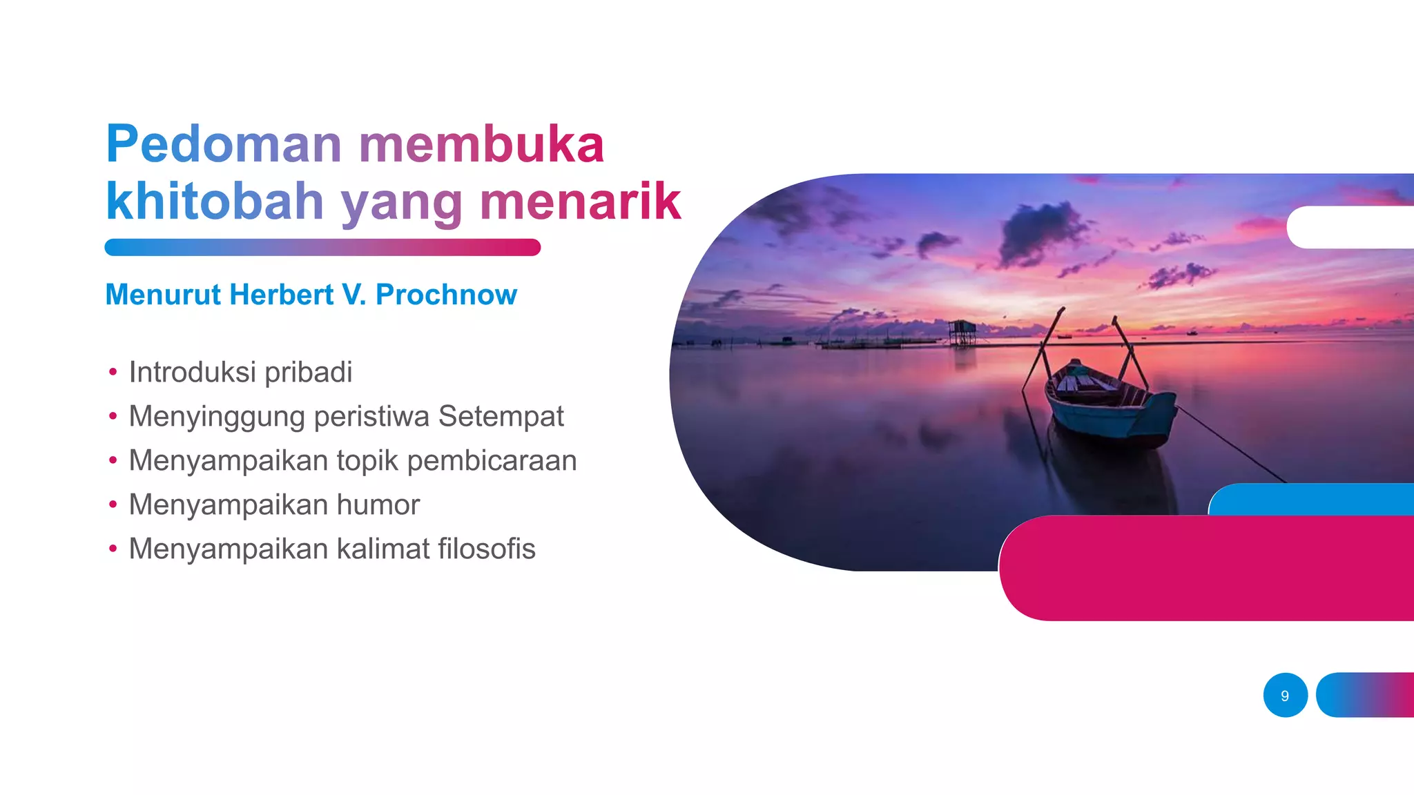 Pembukaan dan penutupan khitobah | PPT