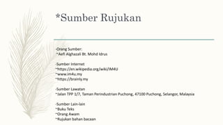 Pembukaan i m4u sentral | PPTX