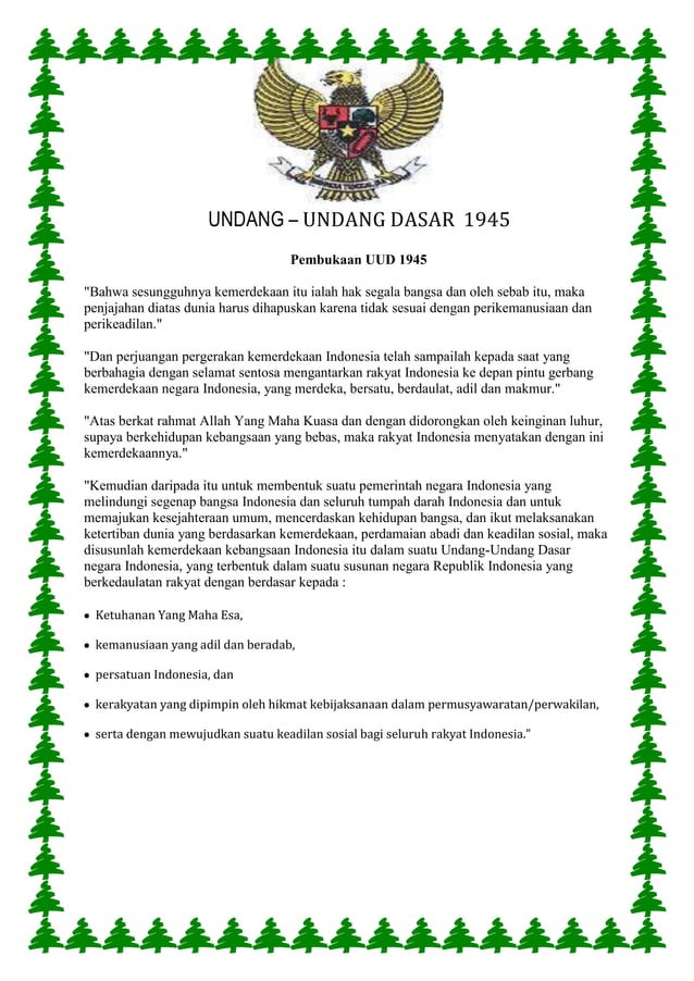 Pembukaan UUD 1945 | DOCX