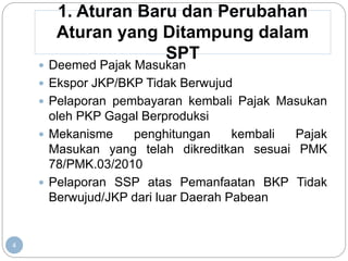 Pembuka sosialisasi spt masa ppn 1111 eselon iii | PPTX