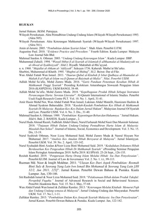 PEMBUKTIAN MELALUI DOKUMEN DALAM KES-KES PENGESAHAN HIBAH DI MAHKAMAH ...