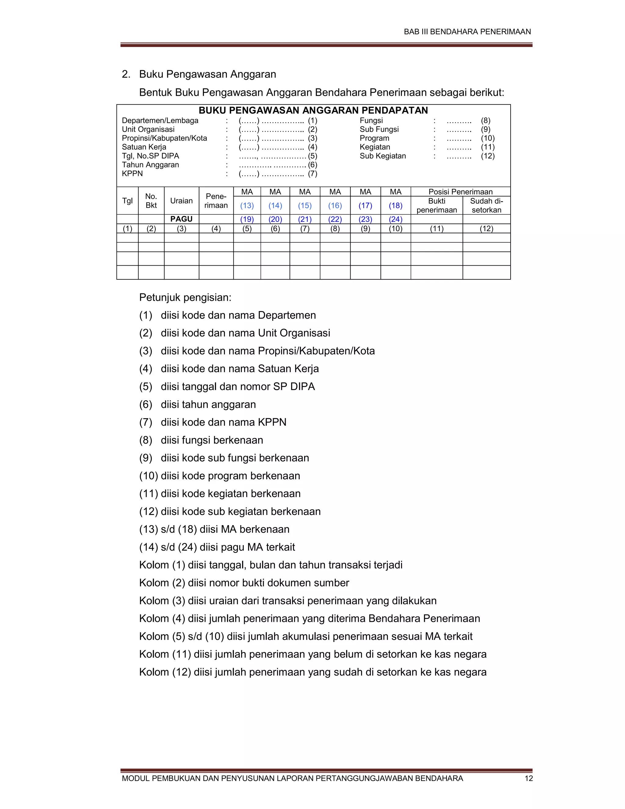 Pembukuan bendahara dan penyusunan lpj | PDF