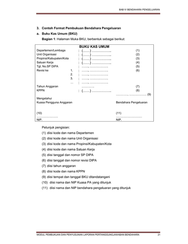 Pembukuan bendahara dan penyusunan lpj | PDF