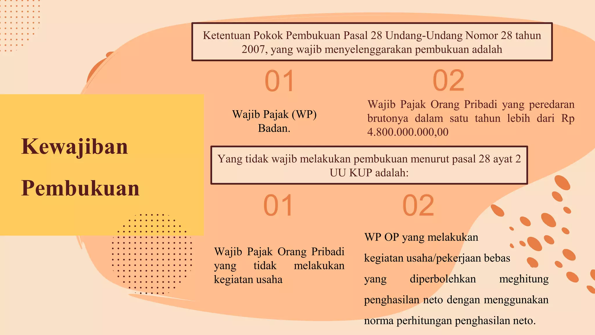 Pembukuan dan Pencatatan perpajakan | PPTX