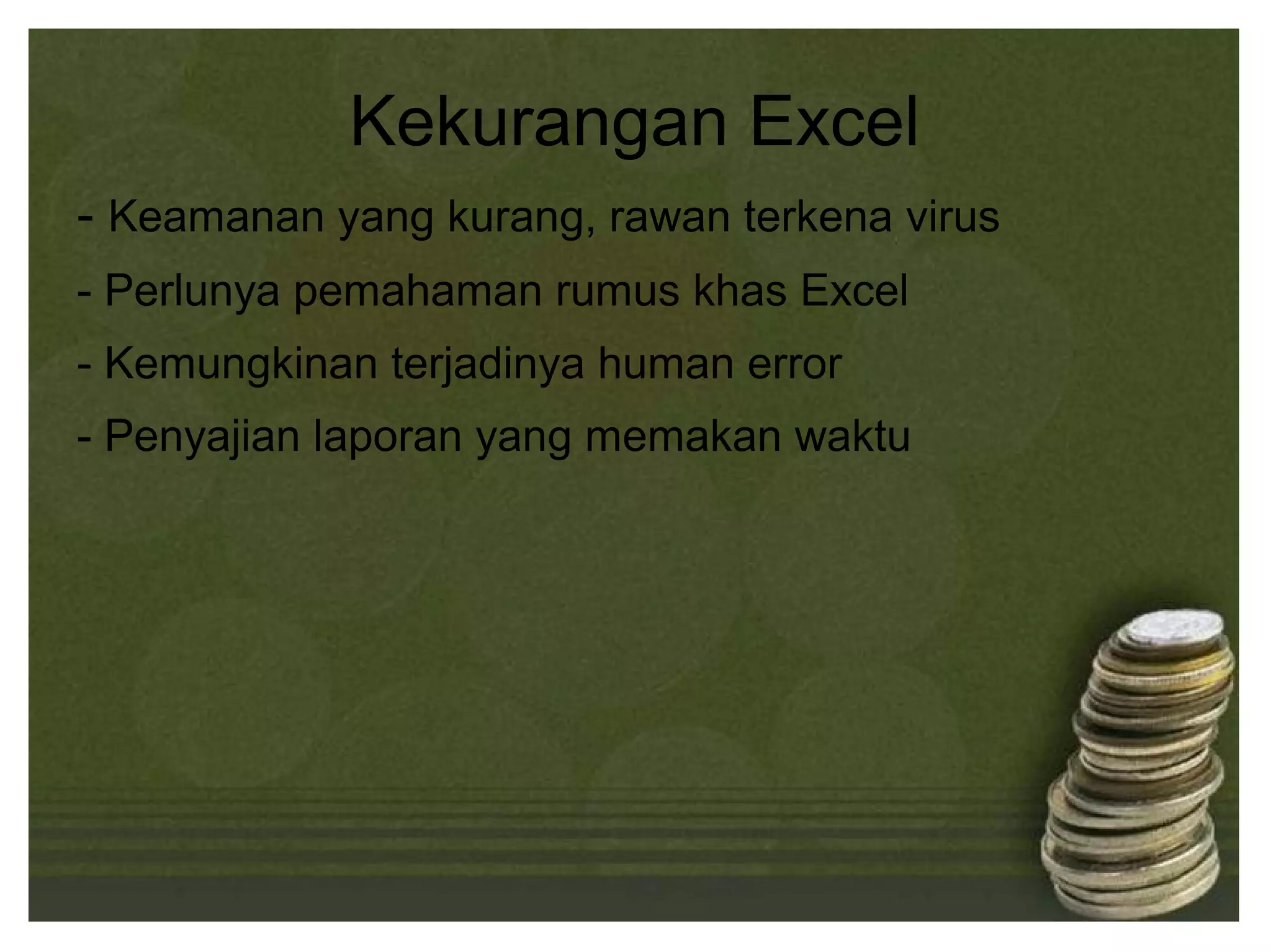 Contoh Pembukuan Sederhana Dengan Excel | PPT Contoh Pembukuan Sederhana Dengan Excel | PPT