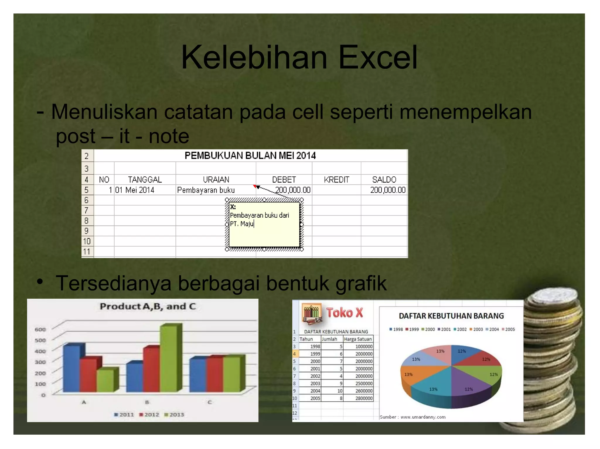 Contoh Pembukuan Sederhana Dengan Excel | PPT Contoh Pembukuan Sederhana Dengan Excel | PPT