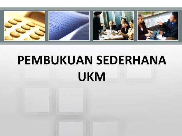 Pembukuan Ukm | PPT