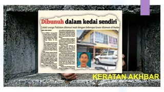 Pembunuhan Ta'zir | PPTX