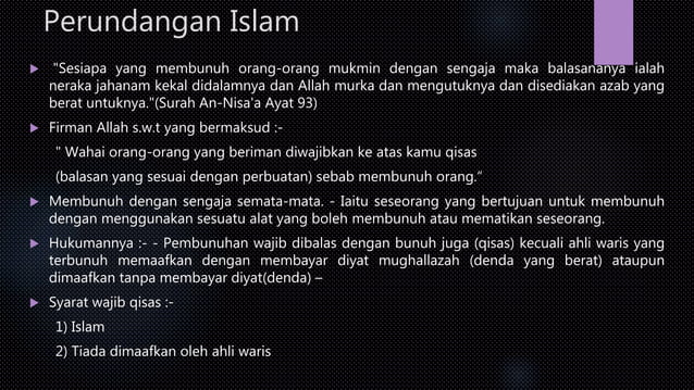 Pembunuhan Ta'zir | PPT