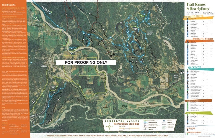 Pemberton Valley Trails Map