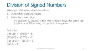 PEMDAS - The Proper Order of Mathematical Operations | PDF