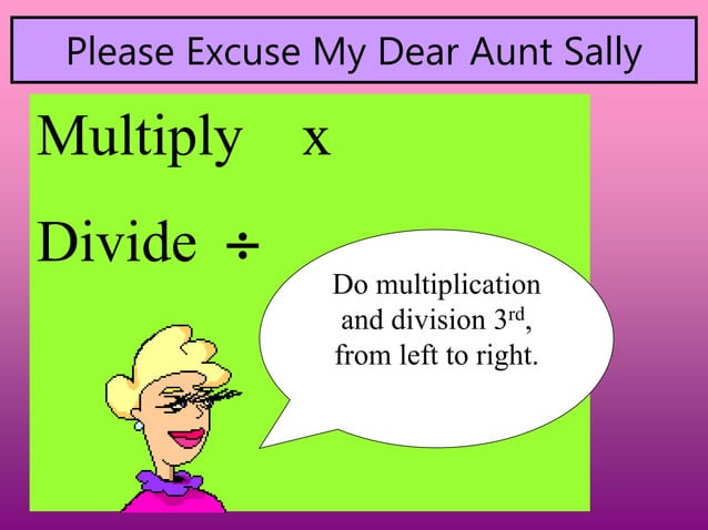 Operations Addition Subtraction Multiplication And Division Ppt