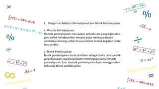 Pemecahan masalah dalam matematika | PPTX