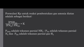 Pemecahan masalah kesetimbangan | PPTX