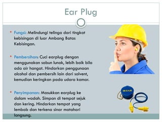 Pemeliharaan Alat Pelindung Diri APDDDDD | PPTX