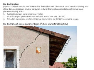 PEMELIHARAAN DAN PERAWATAN STRUKTUR DAN DINDING GEDUNG 2.pptx