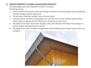 PEMELIHARAAN DAN PERAWATAN STRUKTUR DAN DINDING GEDUNG 2.pptx