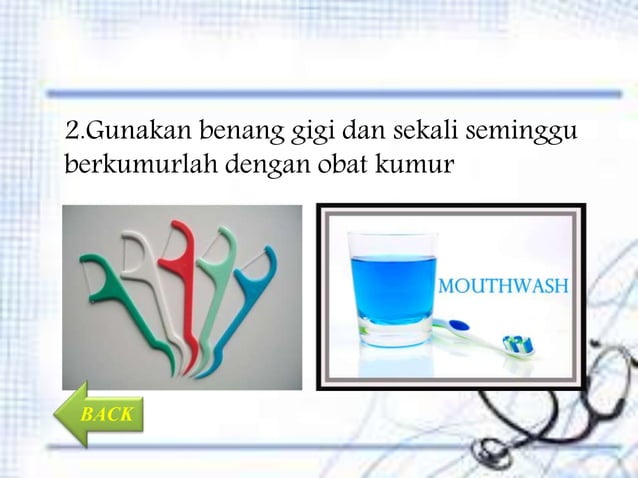 Pemeliharaan kesehatan gigi dan mulut | PPTX