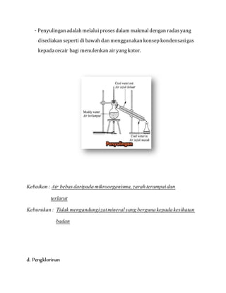 Pemeliharaan kualiti air | PDF