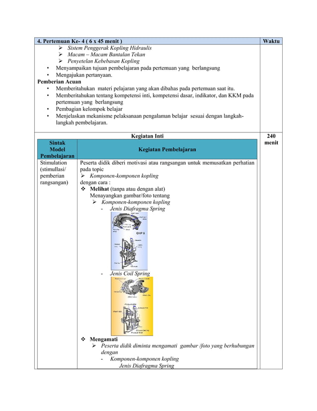 Pemeliharaan Sasis dan Pemindah Tenaga Kendaraan Ringan Kelas XI | PDF