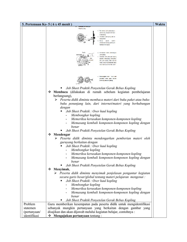 Pemeliharaan Sasis dan Pemindah Tenaga Kendaraan Ringan Kelas XI | PDF
