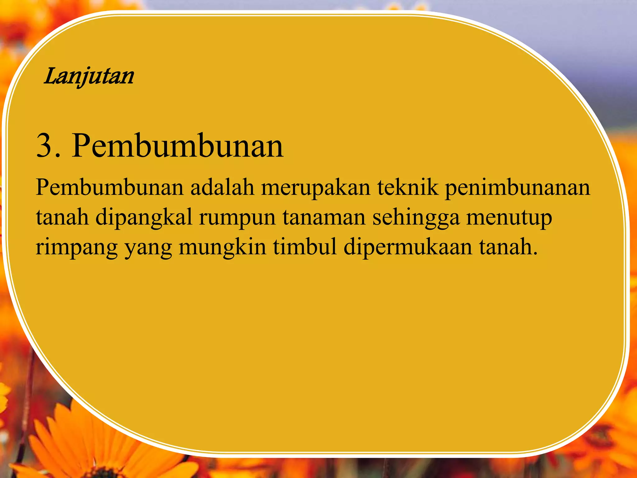 Pemeliharaan tanaman | PPTX