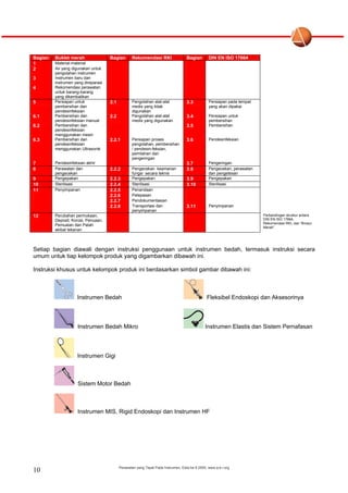 Pemeliharaan yang tepat pada instrumen | PDF