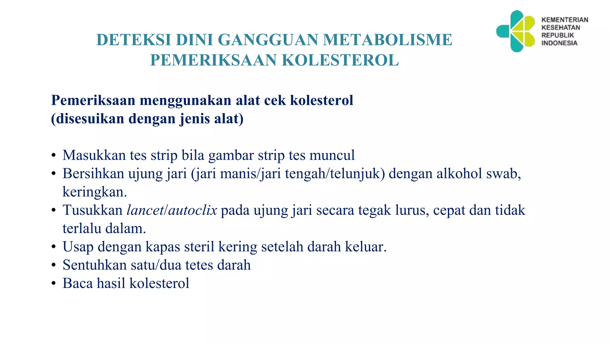 Pemeriksaan Kolesterol.ppt